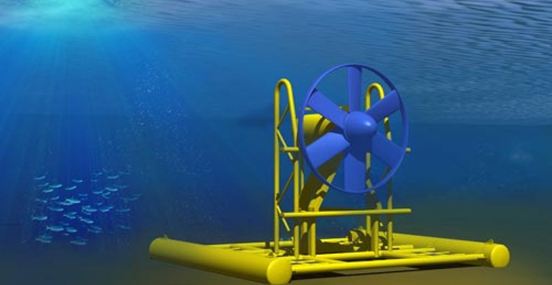 Ouessant alimentée en courant par l'hydrolienne Sabella • EnezGreen