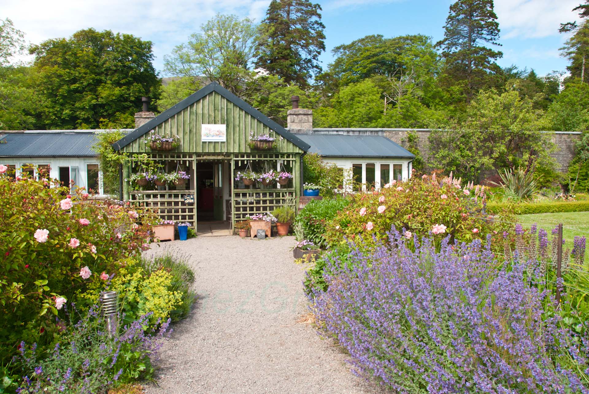 Restaurant Applecross Walled Garden et le Potting Shed Cafe • EnezGreen